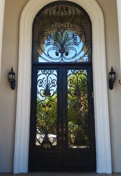 Custom Decorative Iron Doors – Wrought Iron Originals